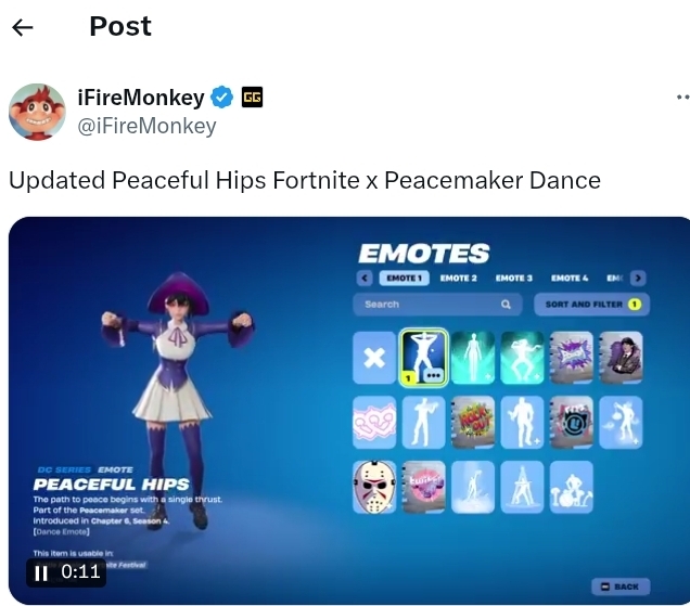 James Gunn is baffled about Fortnite controversy over Peacemaker ...