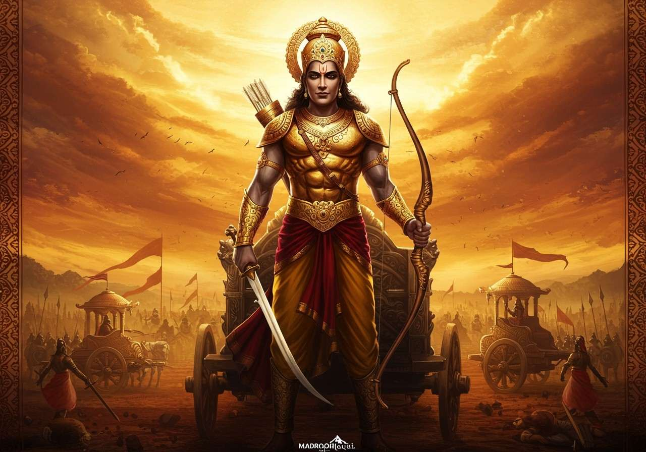 🌟 Karna – The Unsung Hero of Kurukshetra