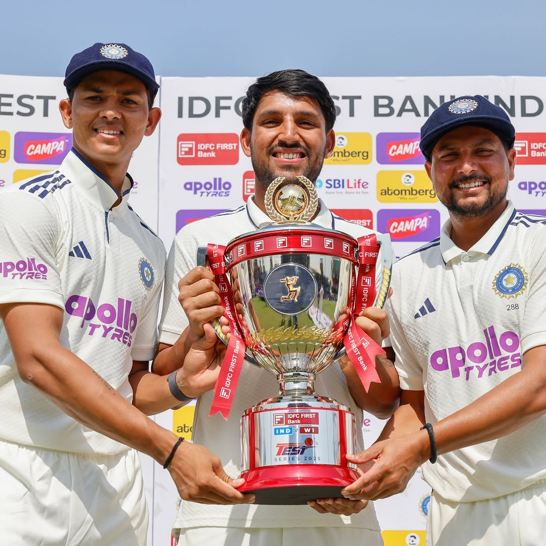 India Clinch Test Series 2–0 Against West Indies