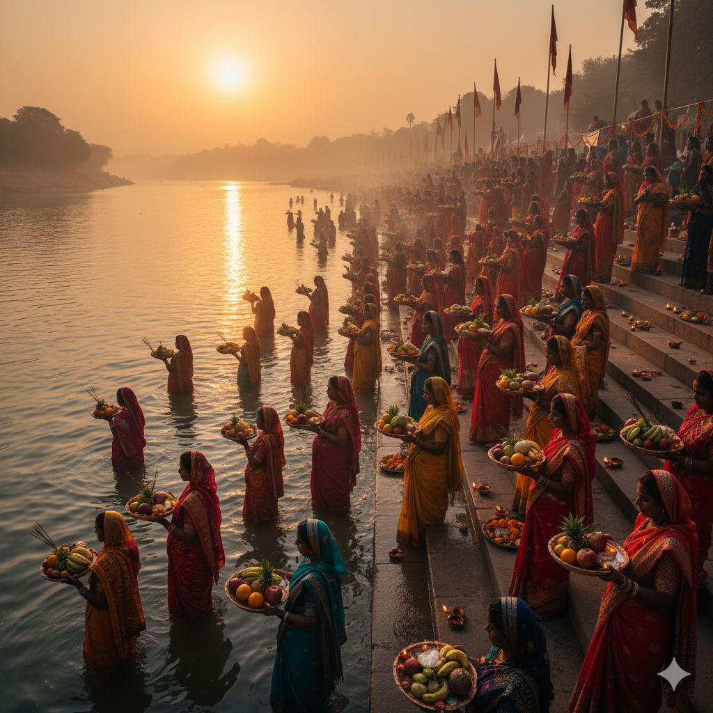 Chhath Puja : the Worship of the Sun 🌞 God"