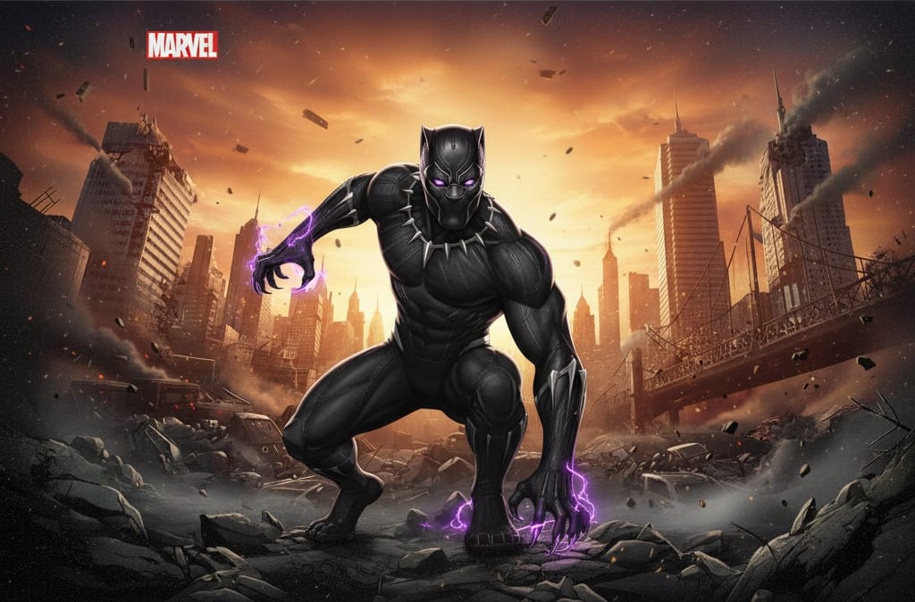 🐾 Part 9: Black Panther – The King of Wakanda