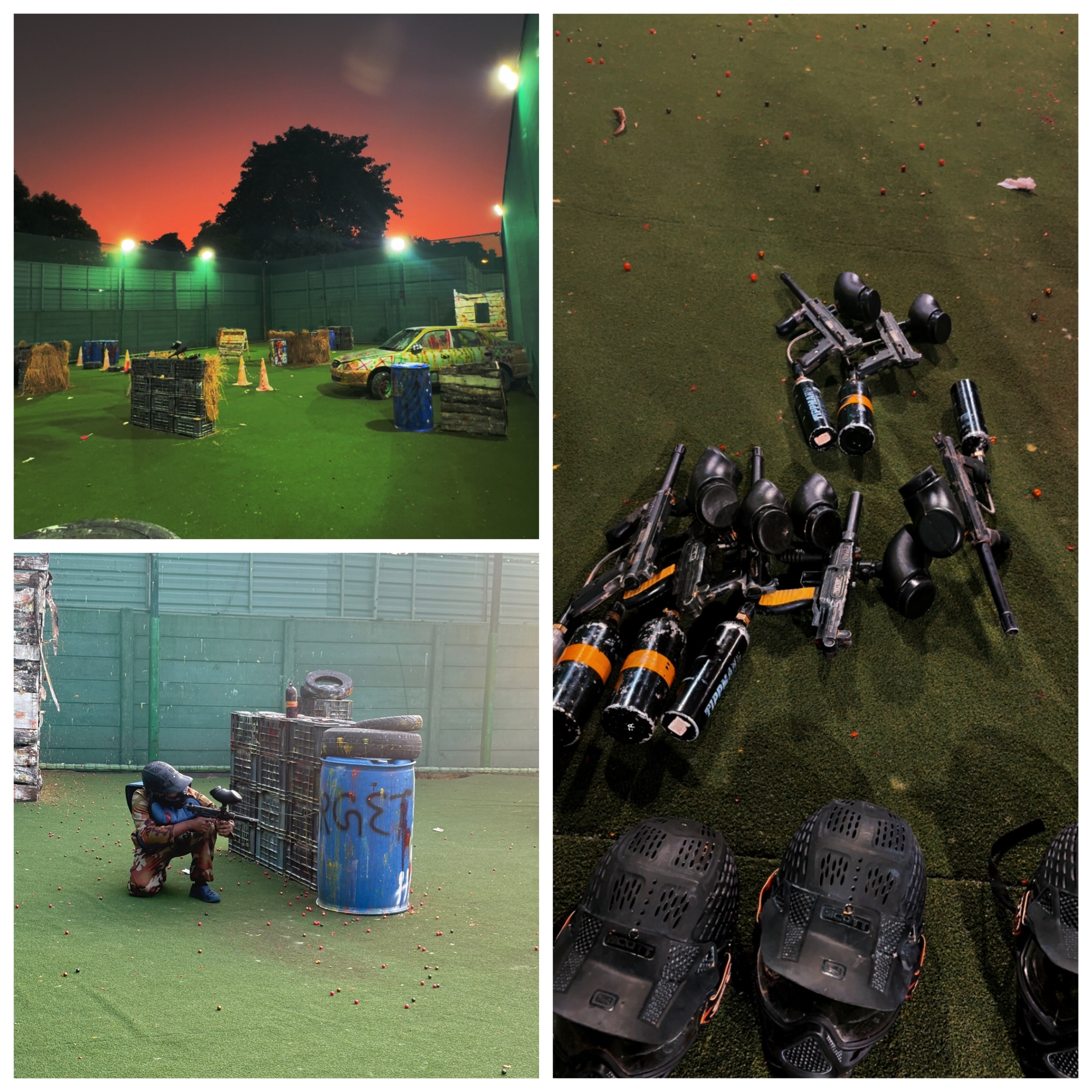 🎯 Battlefield Frames: Paintball Arena Kolkata Edition