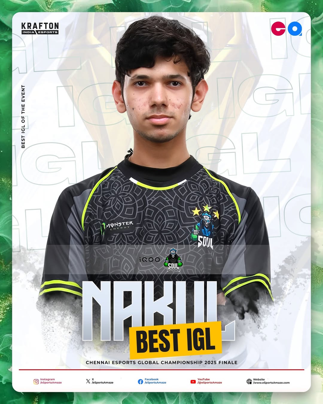 Team iQOO Soul crowned champions of CEGC 2025 BGMI