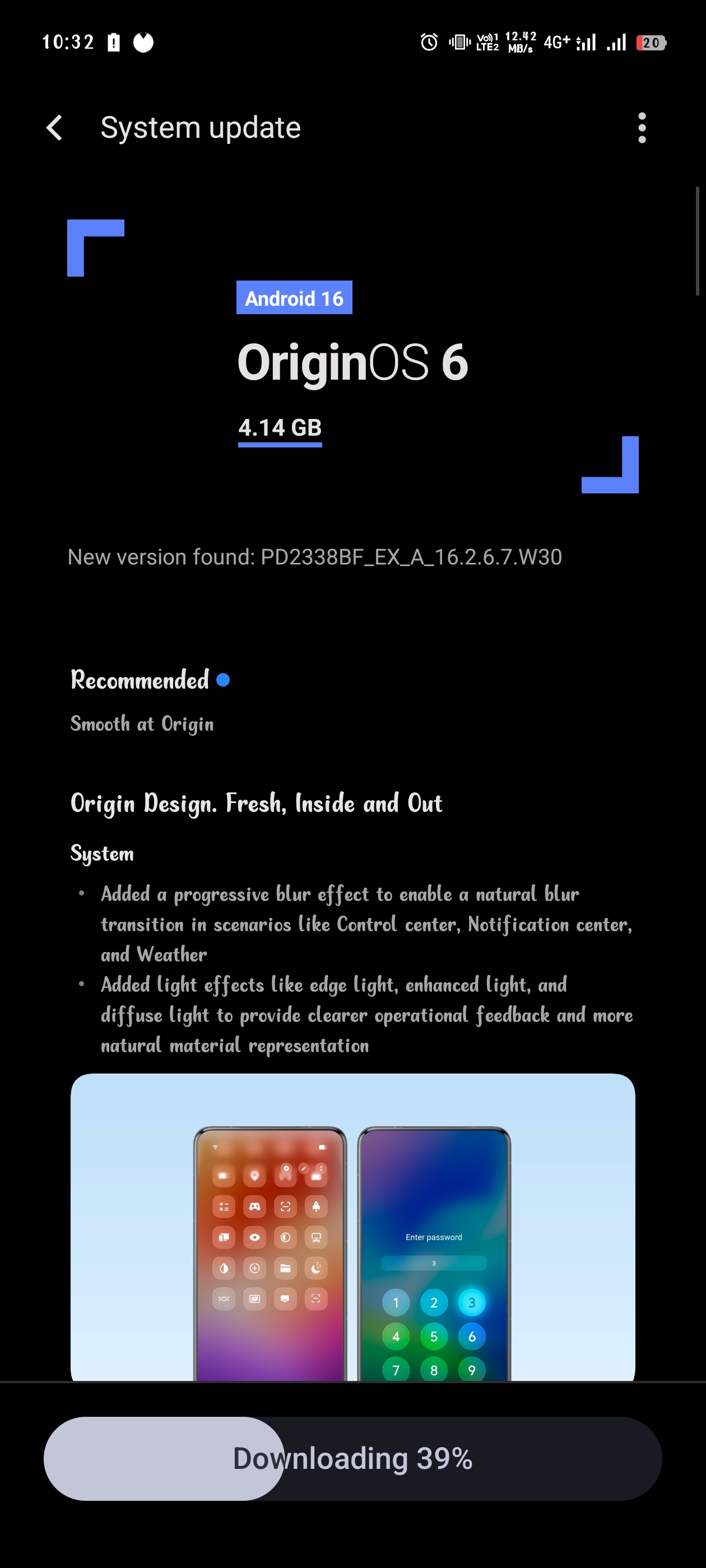 Origin Os 6 Update On iQOO Neo 9 Pro