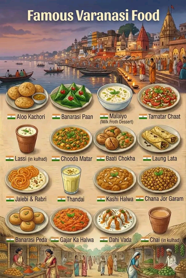 Famous Varanasi Food 😋