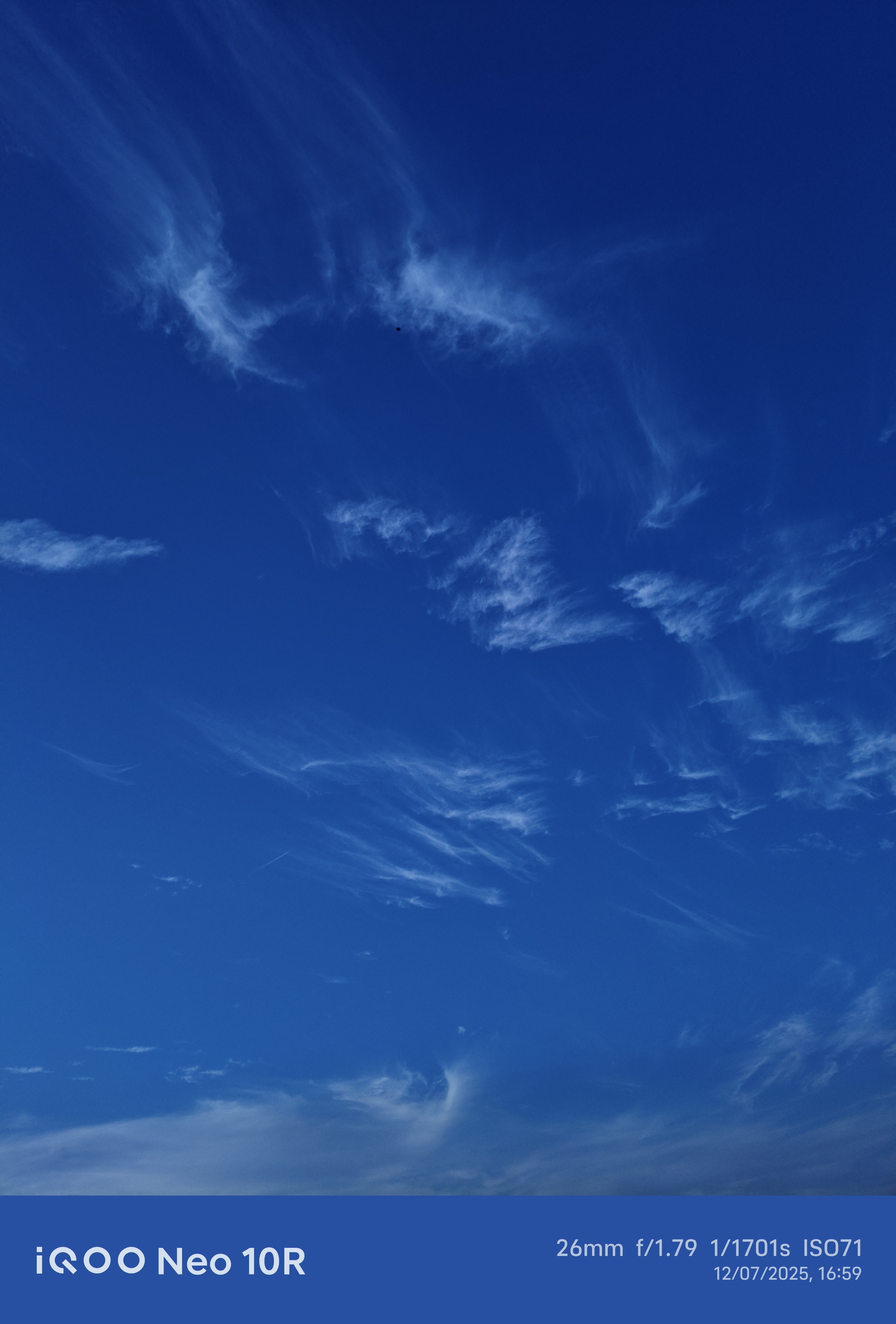 Yesterday I click some beautiful sky images with iQOO Neo 10r photography ️