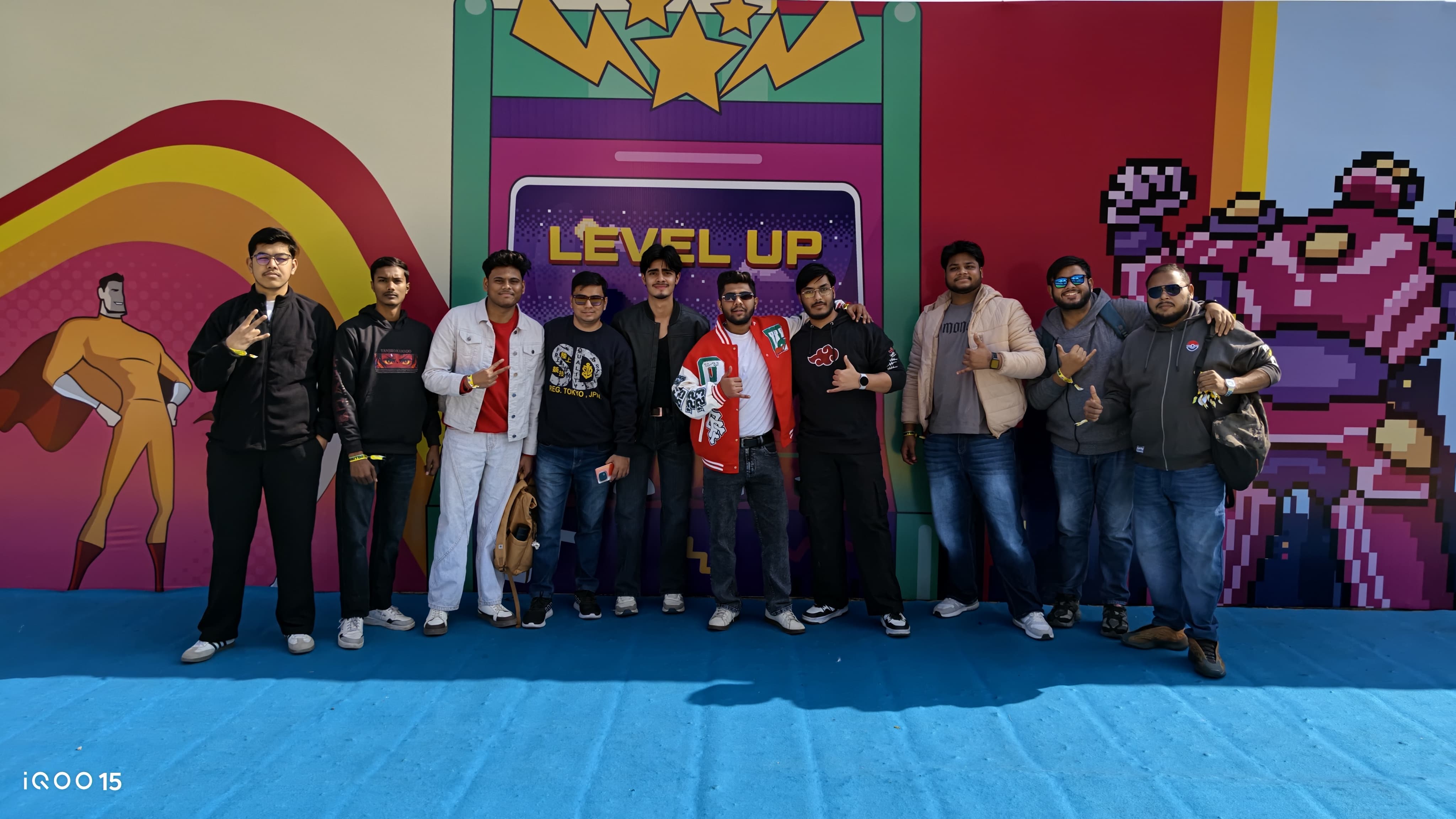 Comic Con Delhi 2025 with iQOO🦸🏻