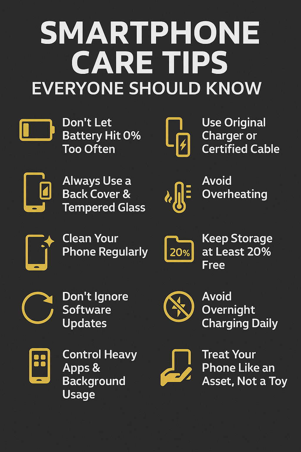 Smartphone Care Tips Everyone Should Know (From Daily Use Experience)