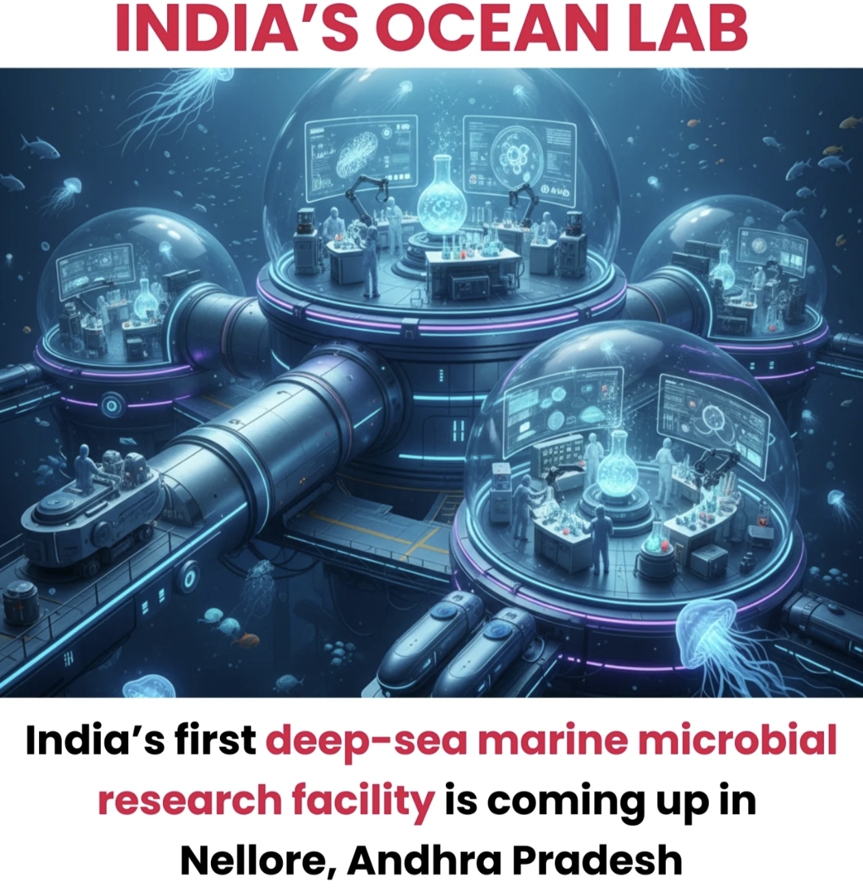 🌊🔬 India Dives Deeper: Nation’s First Deep-Sea Microbial Lab Comes to ...