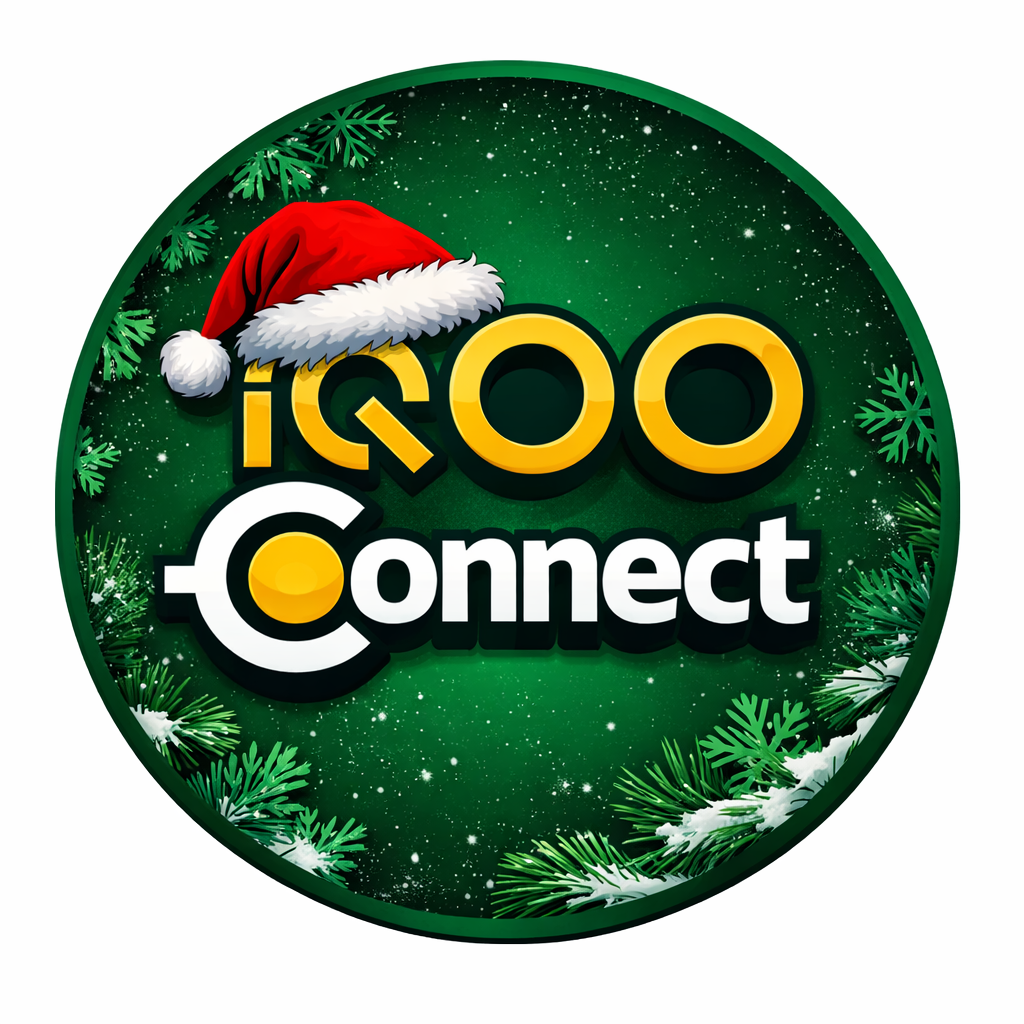 iQOO Christmas Edition Logo | Festive Concept Design #IQOO 🎄💛