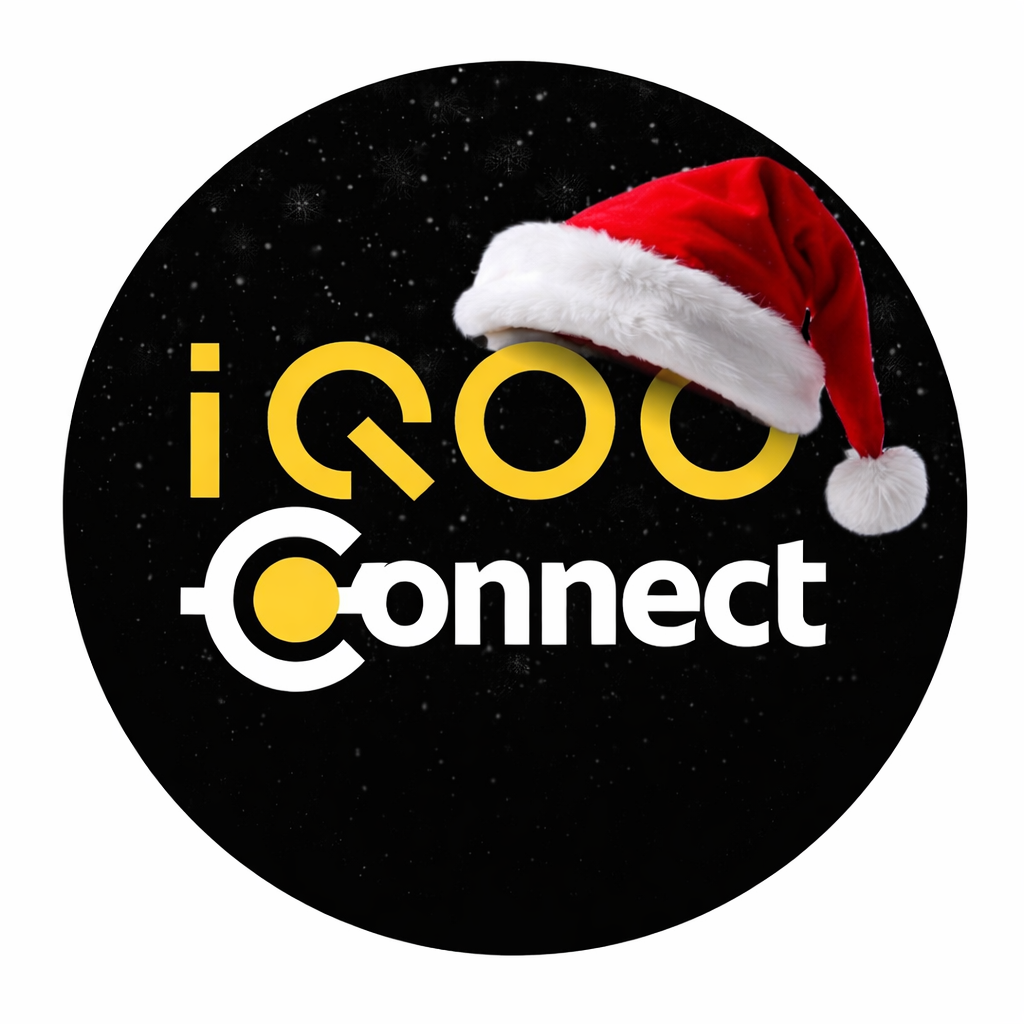 iQOO Christmas Edition Logo | Festive Concept Design #IQOO 🎄💛