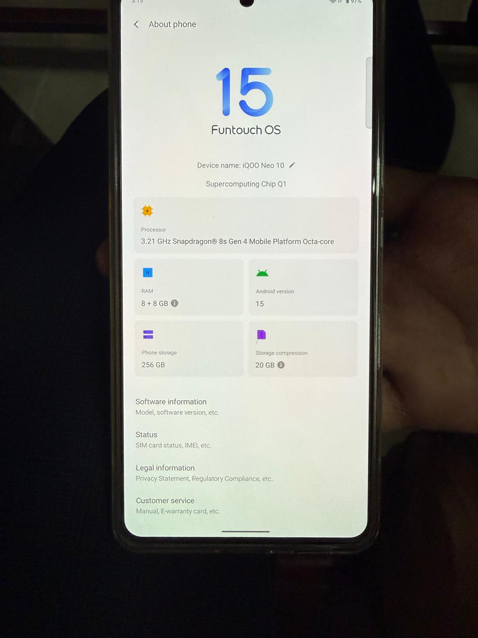 iQOO Neo 10 won't get OriginOS 6 before 1 week of January 2026 🫠