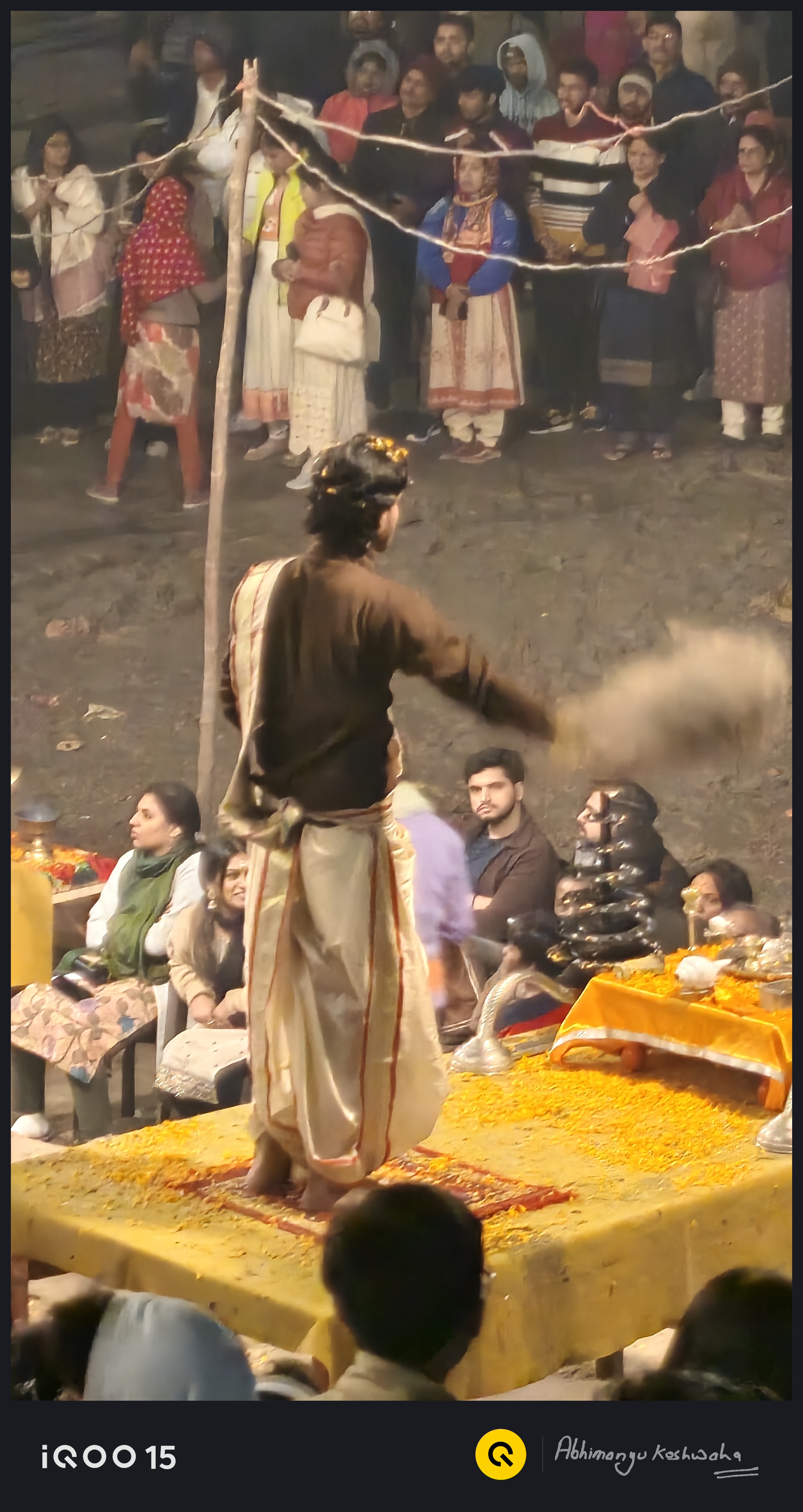 Banaras Evening Ganga Arti Random Shots ll iQOO 15 🐦‍🔥 Part 1
