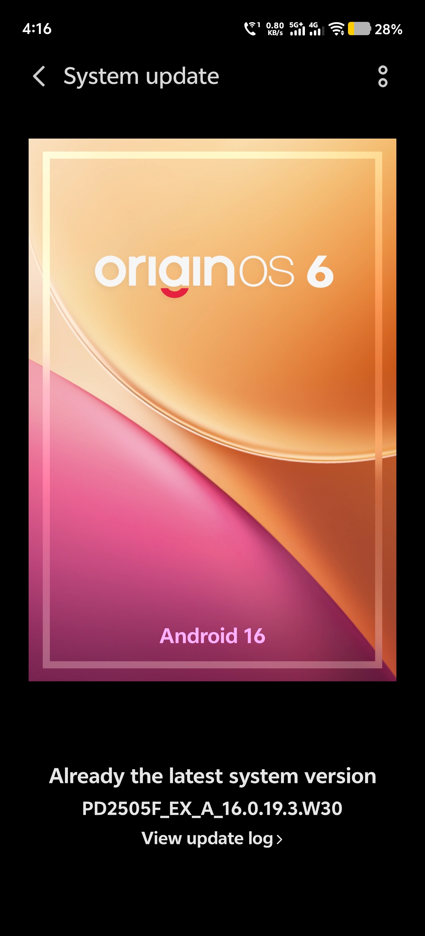 New update out for IQOO 15