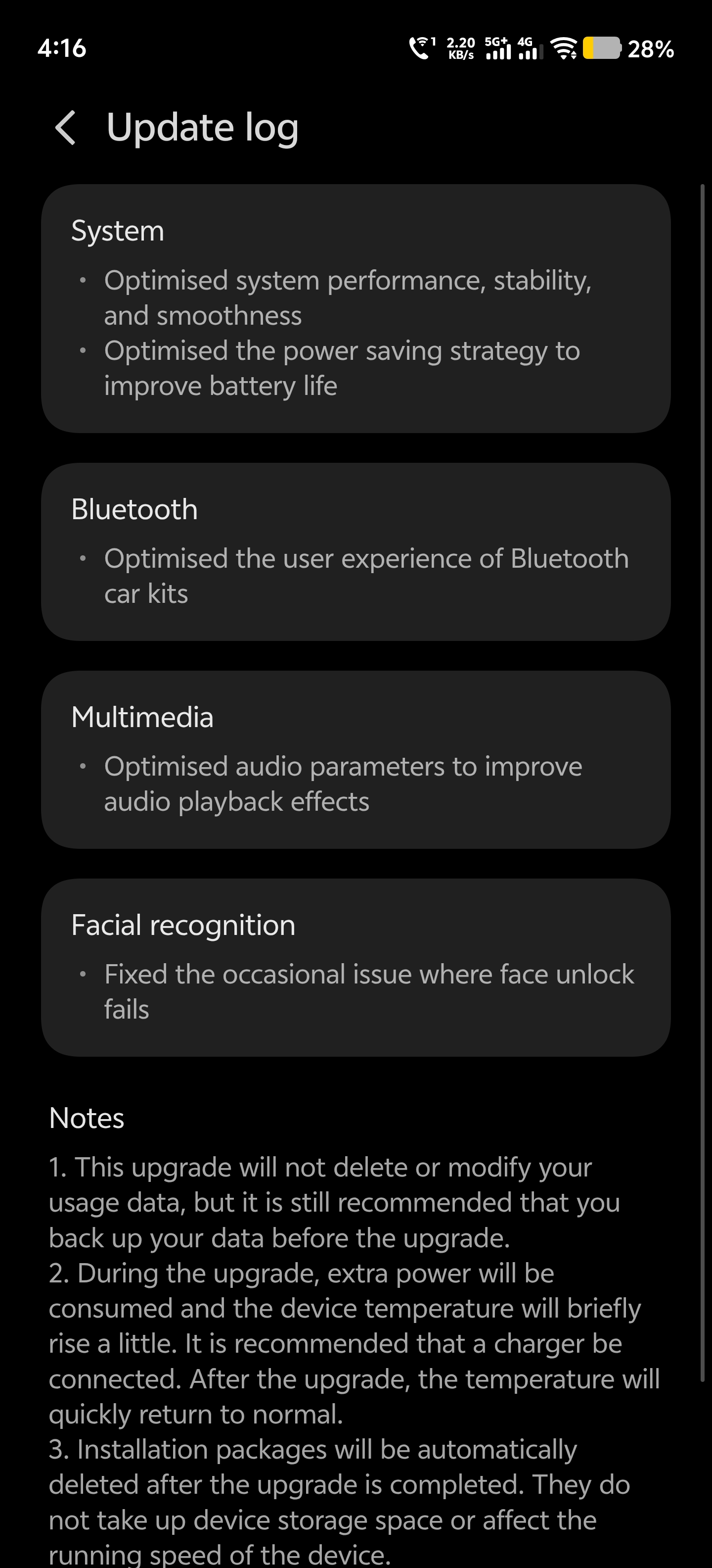 New update out for IQOO 15