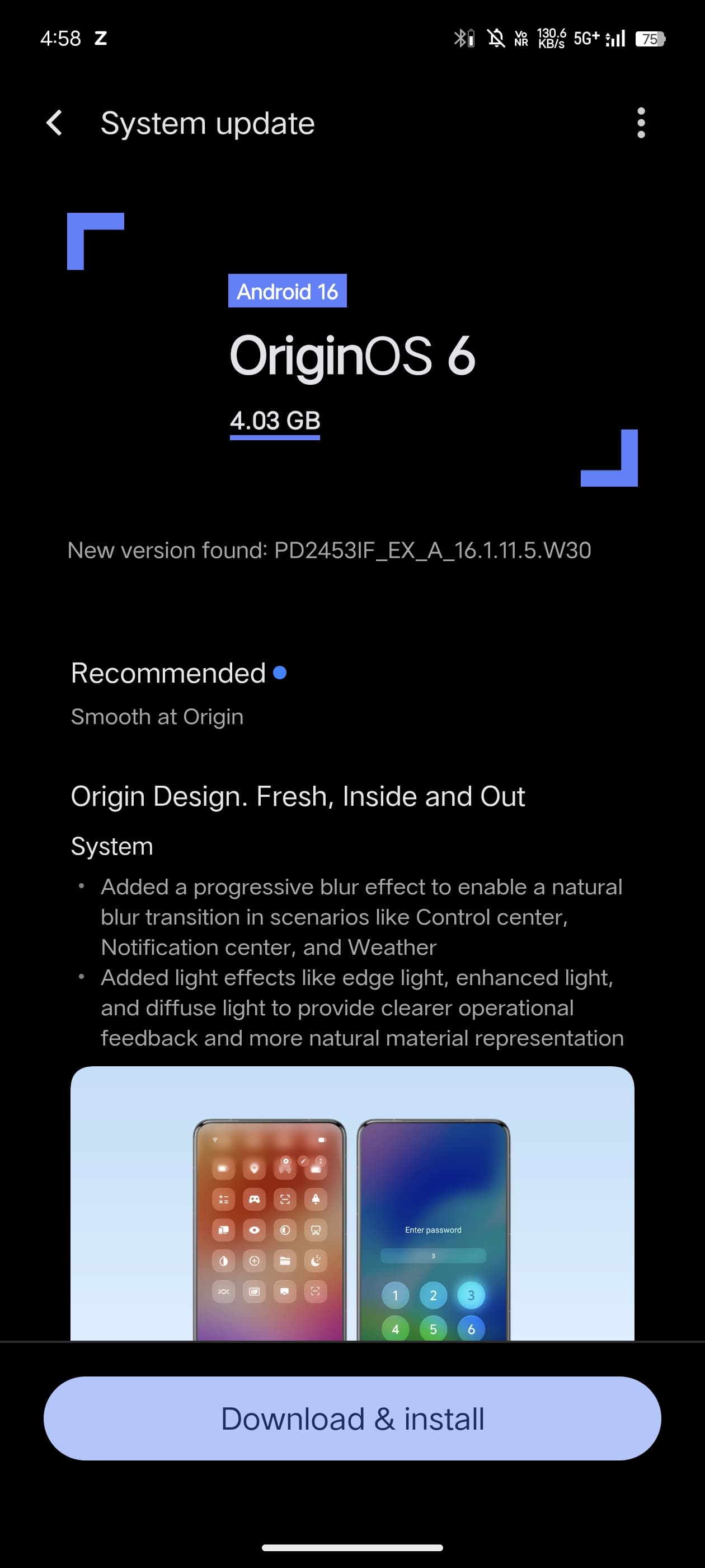 Origin OS Update (Screen Flickering & Black Screen in IQOO NEO10/10R )