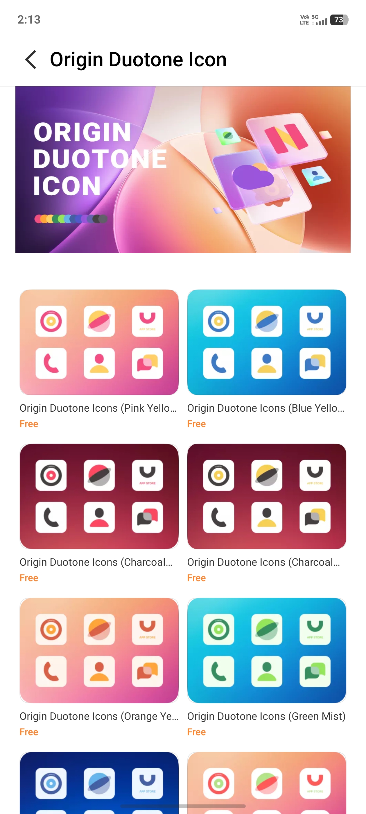 🎨 Origin Duotone Icons – Now Available for Free!