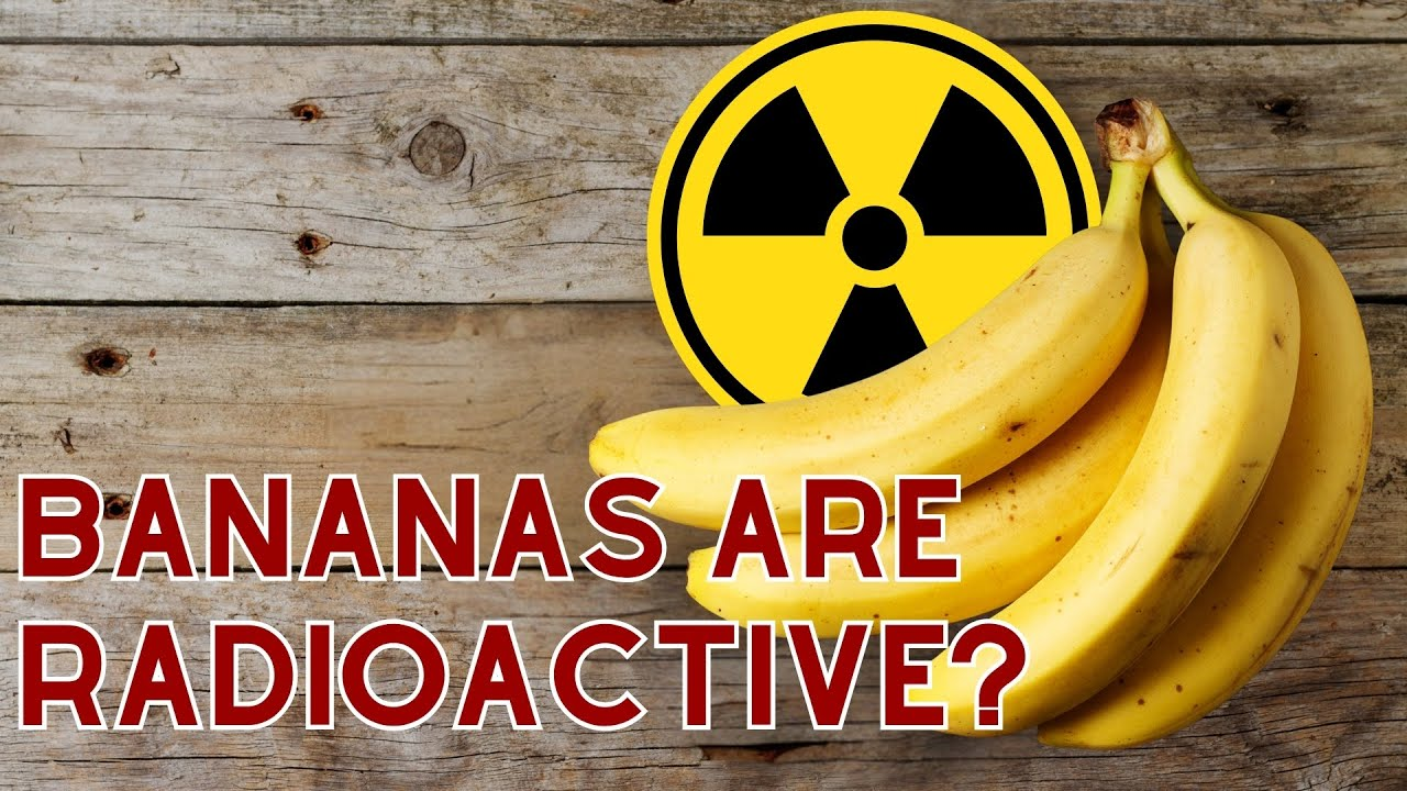 🍌⚛️ Did You Know — Bananas Are Slightly Radioactive