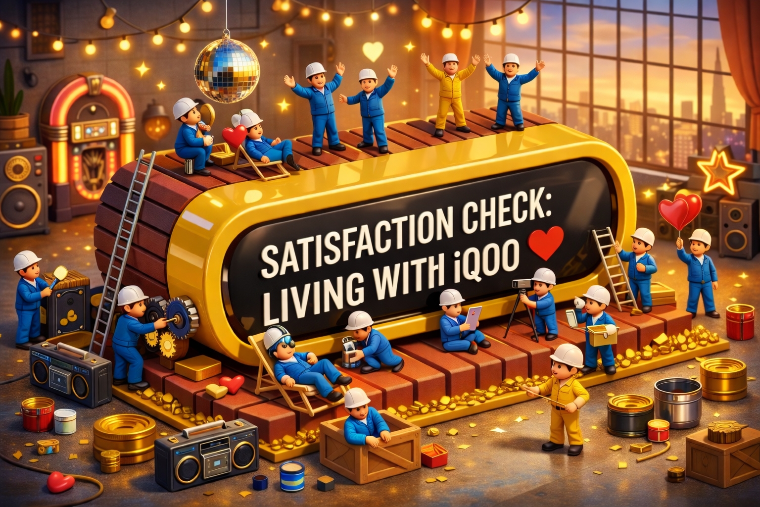 Satisfaction Check: Living with iQOO ️