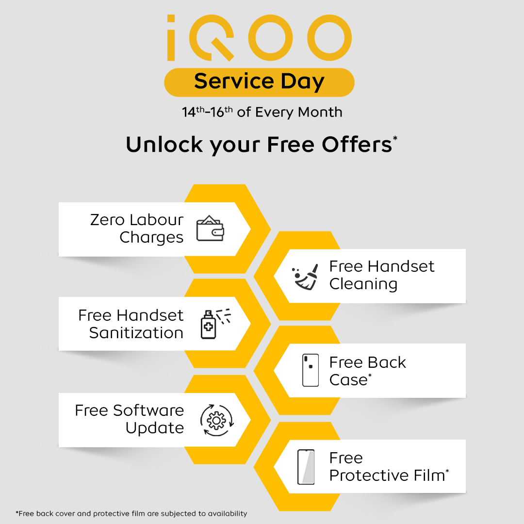 📢 iQOO Service Days| 14-16th January 2026👍