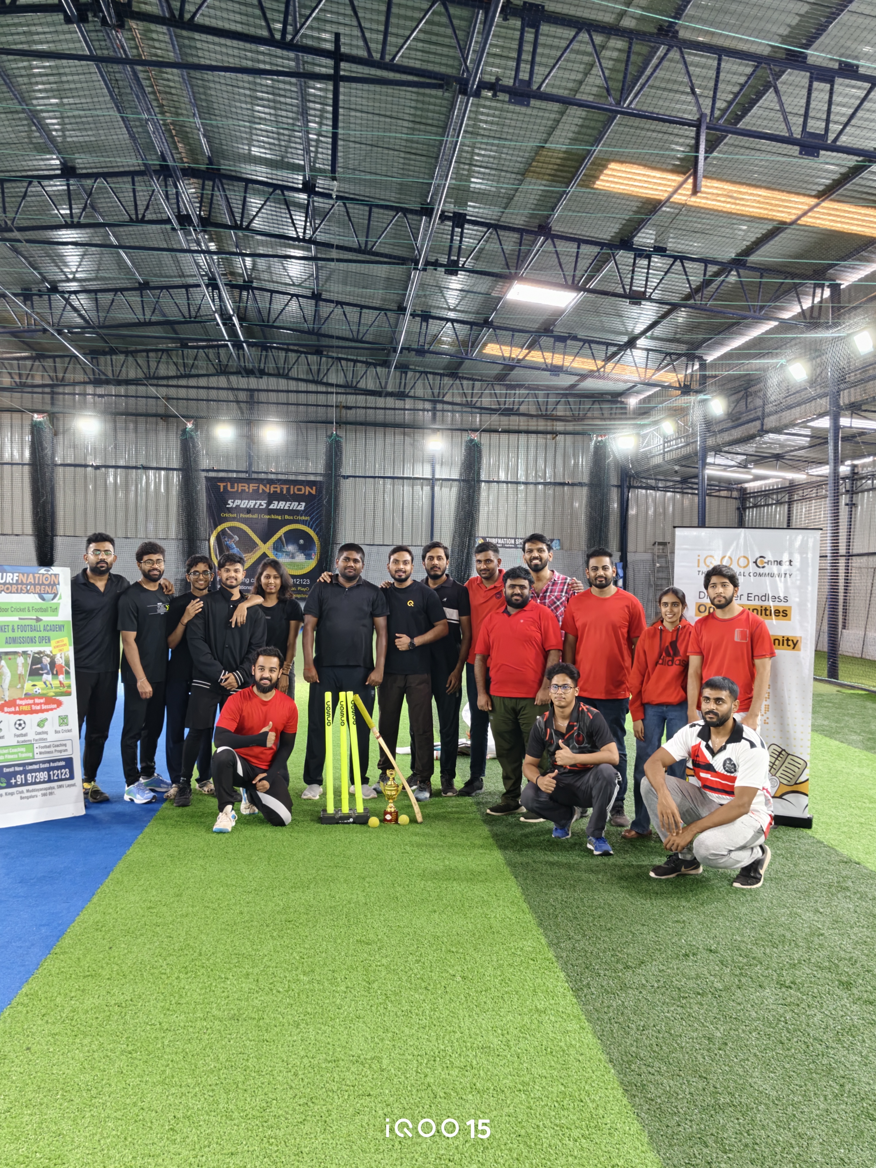 iQOO Fan Meet × Turf Cricket Tournament – Match Day Highlights 🏏🔥