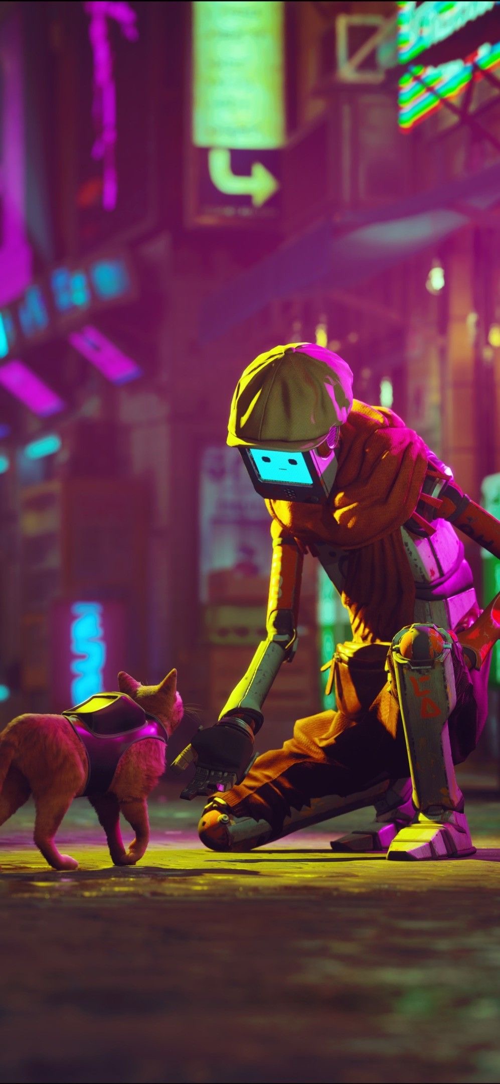 🎮 GAMING THREAD STRAY – A CAT IN A CYBER CITY