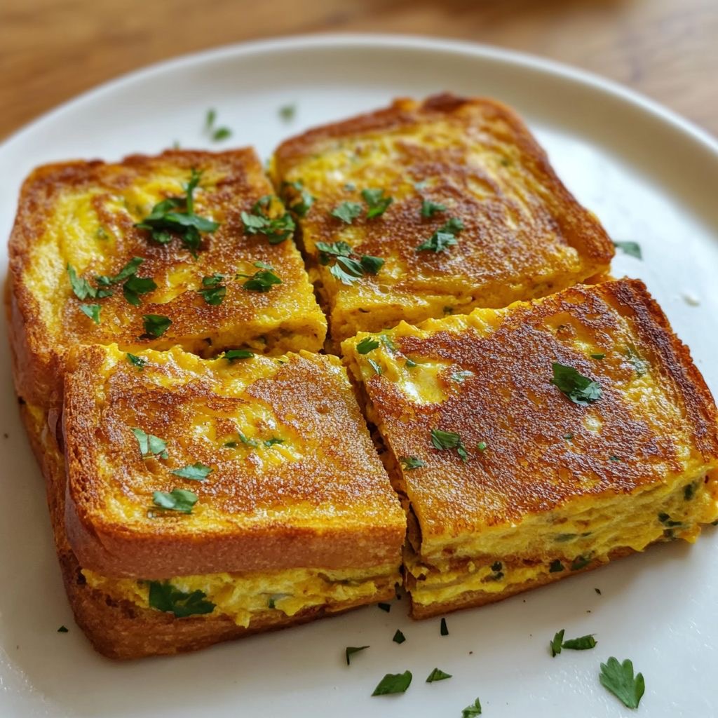 🍞🍳 Tips & Tricks: How to Make a Healthy Bread Omelette
