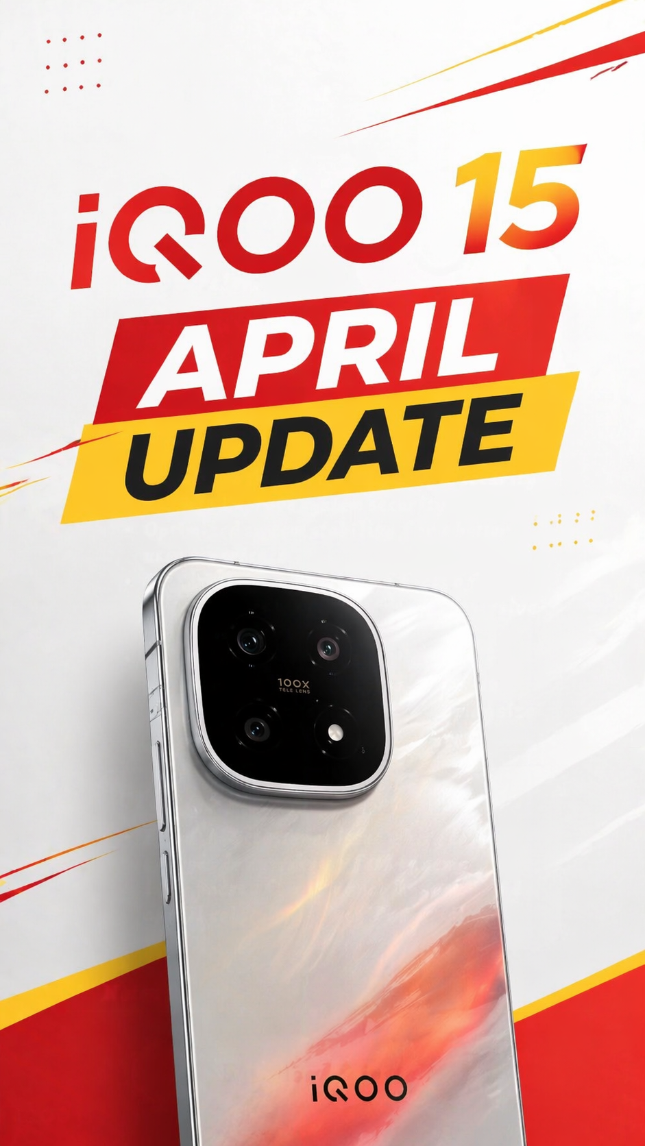 iQOO 15 New April Update