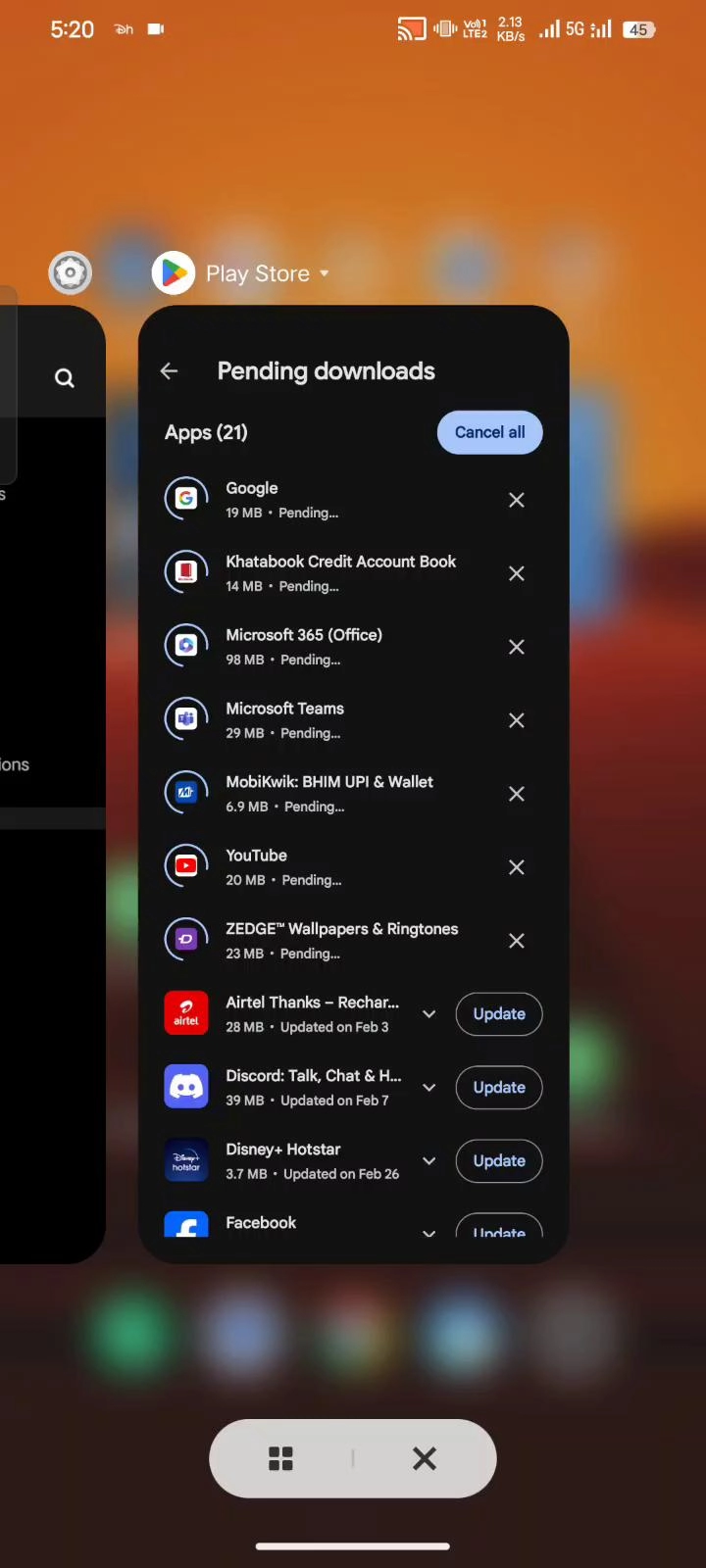 Sudden screen freezes