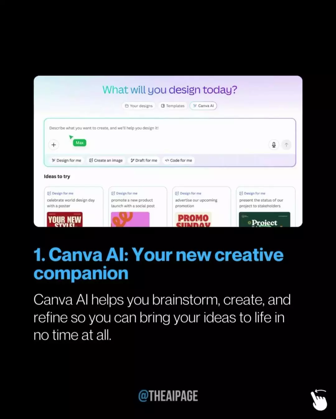 Part 1/2: Canva's Revolutionary AI Features: Transform Your Design Game!
