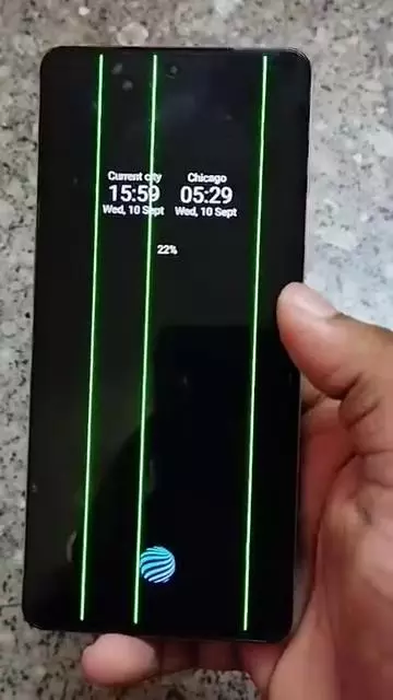 Green line issue