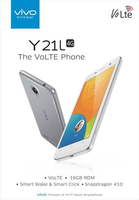 My First Vivo Smartphone Vivo Y21L