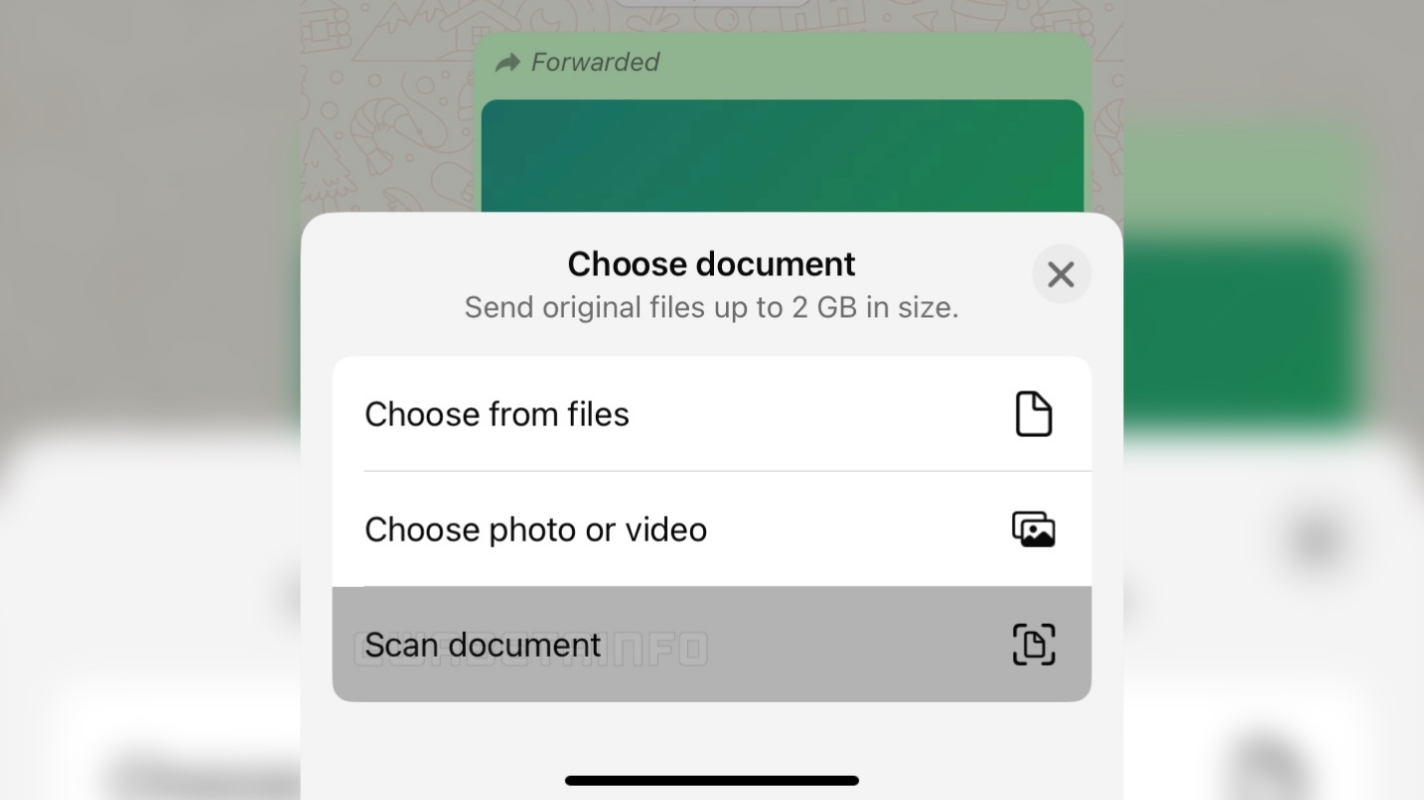 WhatsApp Introduces Built-in Document Scanner for iPhone Users 📱📱