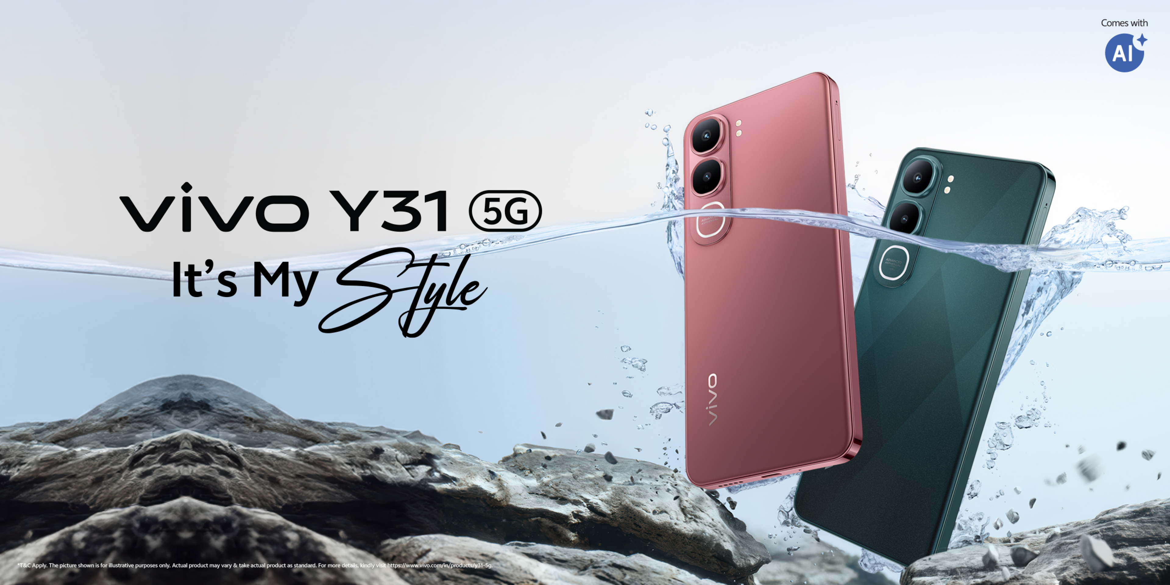 vivo Y31 5G Gallery - Flagship Design, Dynamic Color | vivo IN